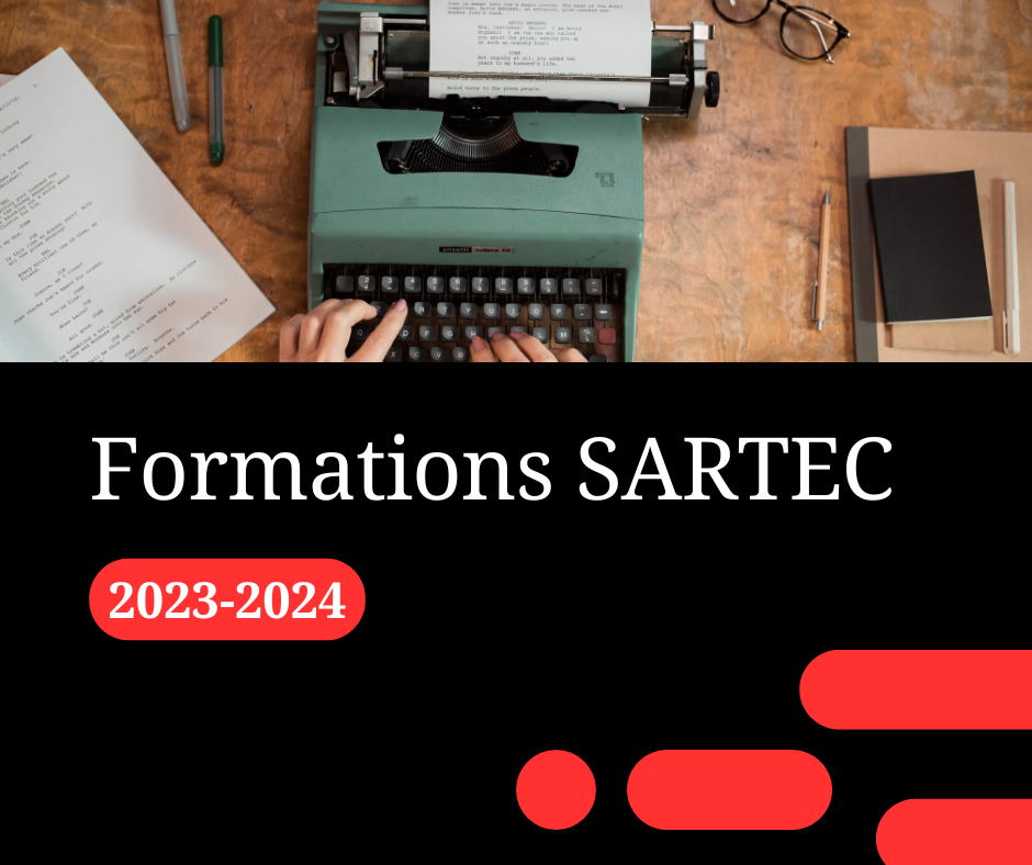Calendrier des formations 2023-2024